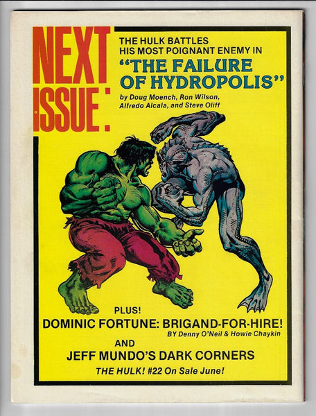 Hulk #21 VF – GA Collectibles